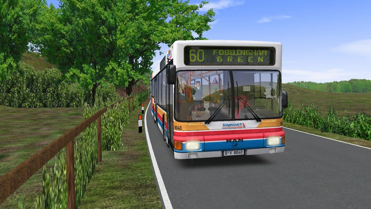 Omsi 2 | Bowdenham V4 | Route 60 | MAN NL202 EN92 - YouTube