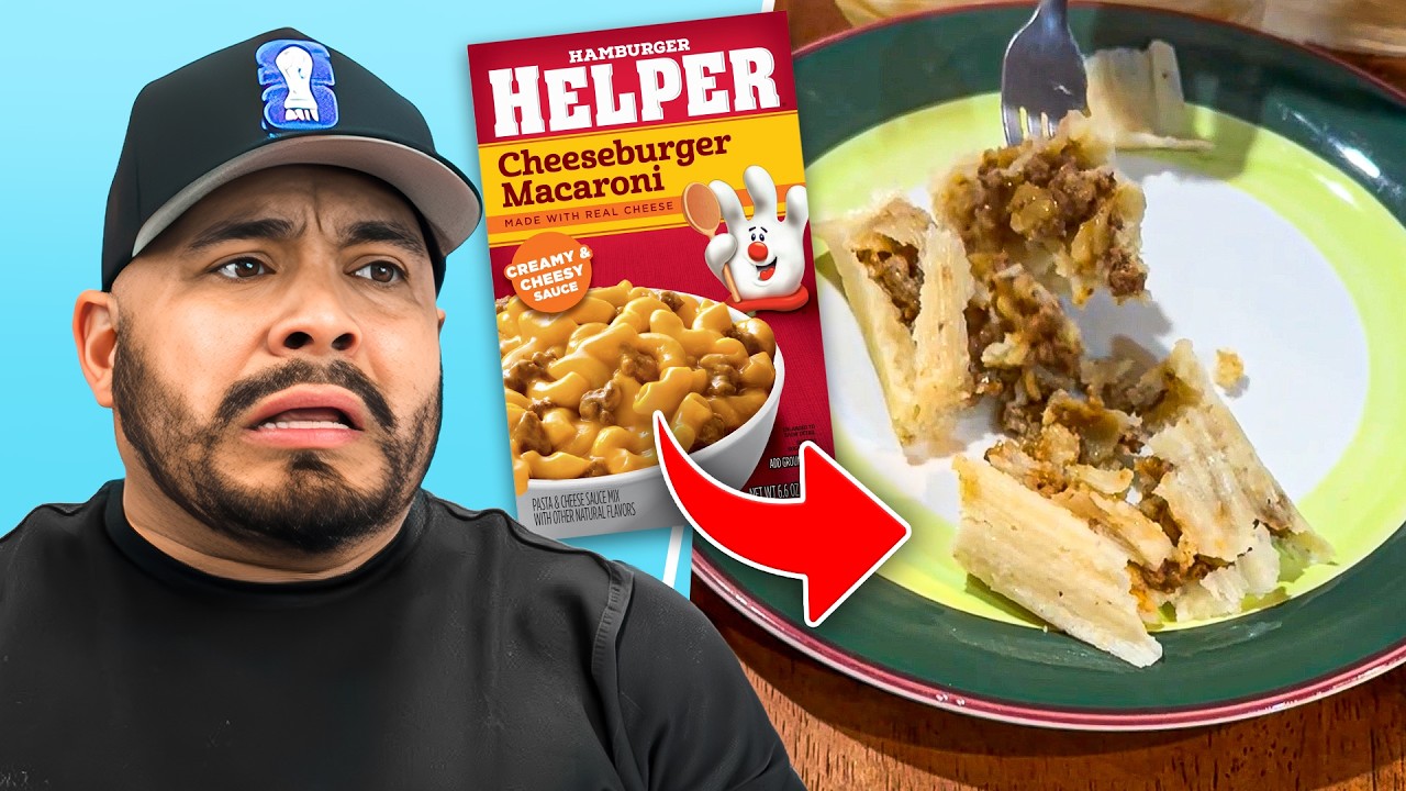 Mexican Dads Try Hamburger Helper Tamales - YouTube