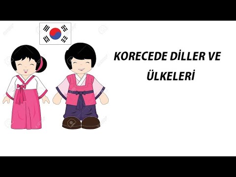 7 Dakikada Korece Diller ve ülkeler