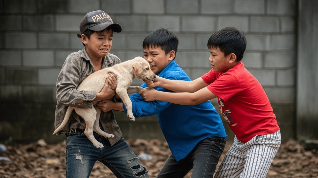 The Orphan Boy and the Homeless Dog - YouTube