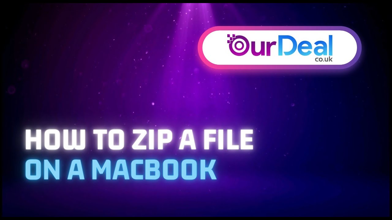 How To Zip A File On A Macbook YouTube How To Zip A File On A Macbook YouTube