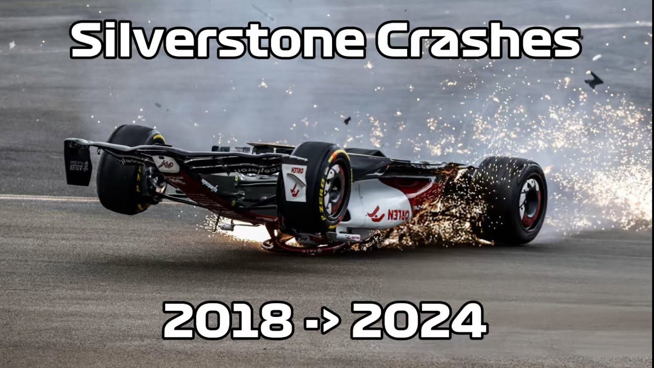 F1 Crashes at Silverstone (British GP) - YouTube