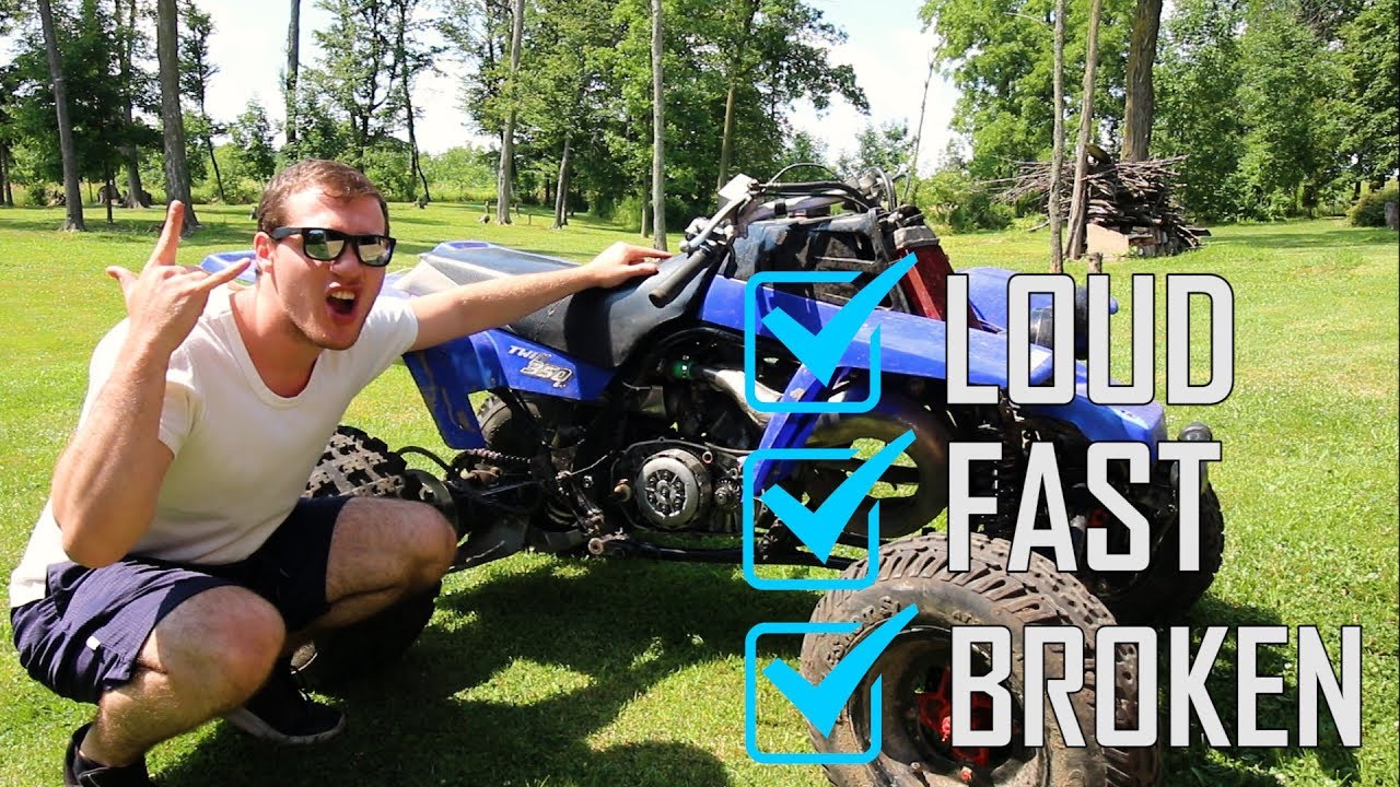 I bought the worst ATV I could find - YouTube