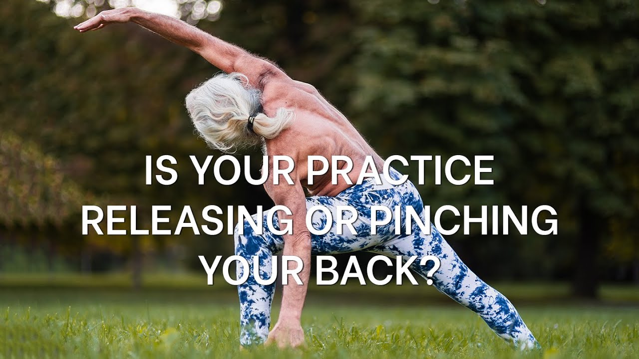 How to use Asanas to Release your Back, Rather Then Squash it - YouTube