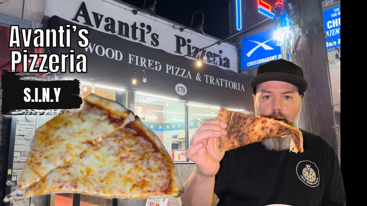 Pizza review: AVANTI'S PIZZERIA (Staten Island, NY) - YouTube