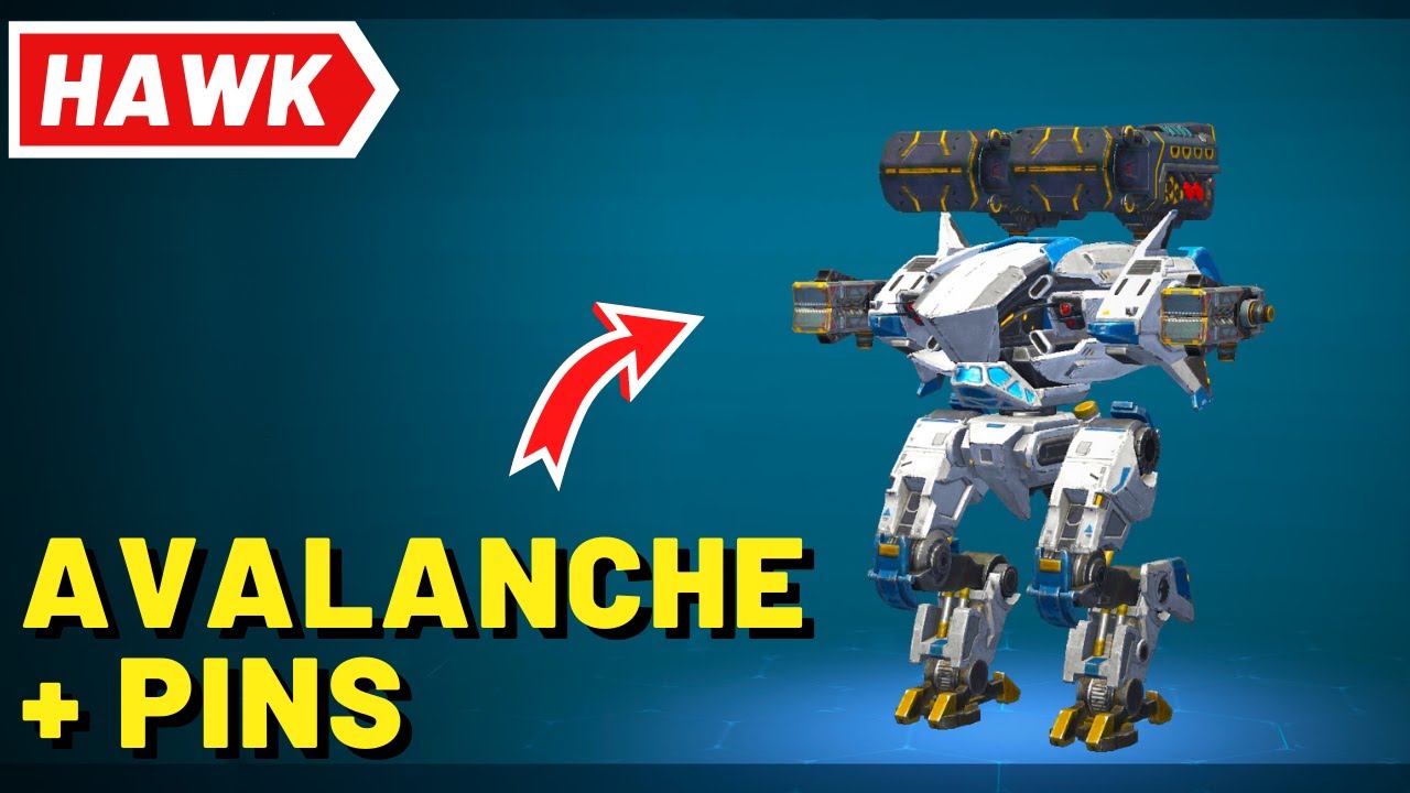 Hawk with Avalanche and Pins - War Robots Gameplay - YouTube