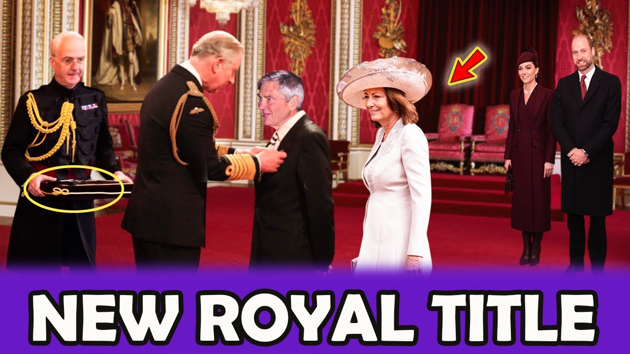 King Charles SHOCKS The UK Bestowing Catherine’s Parents A ROYAL TITLE ...