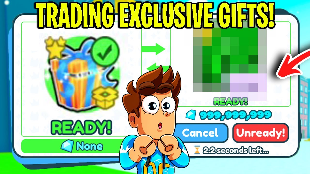 I traded away my EXCLUSIVE DLC GIFT In Pet Simulator X! - YouTube