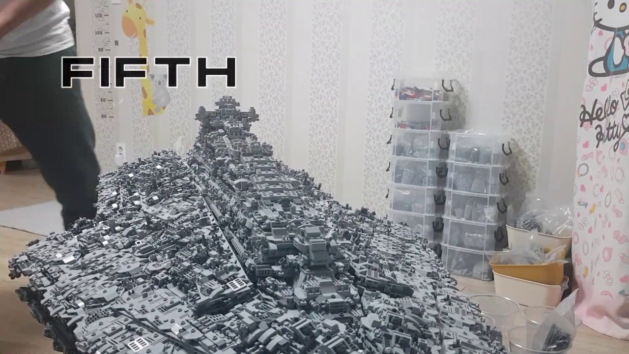 LEGO starwars moc Assertor-class star dreadnought wrath - YouTube