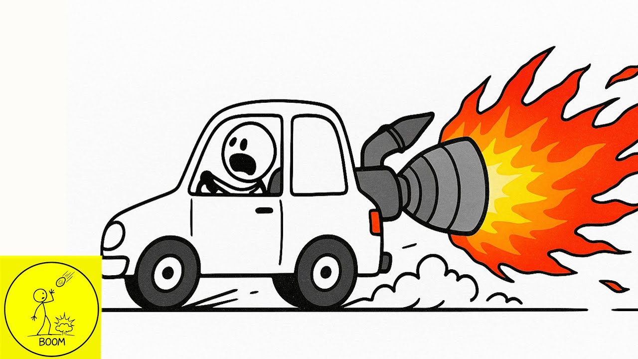 What If You Put a Rocket Engine on Your Car? 🚗🔥 - YouTube