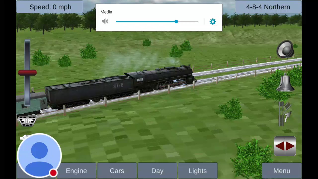 The 4-8-4 northern in train sim! ! - YouTube