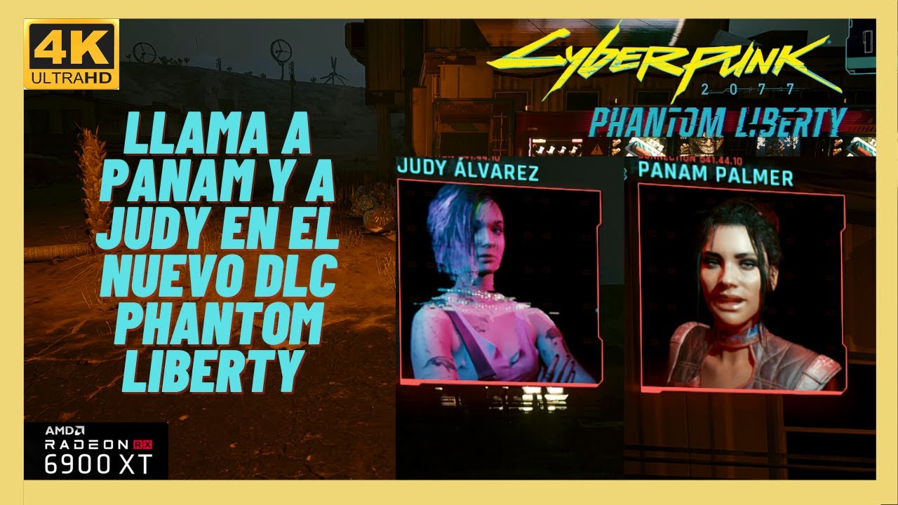 llama a Panam y a Judy en el nuevo DLC Phantom Liberty/ Cyberpunk 2077 ...
