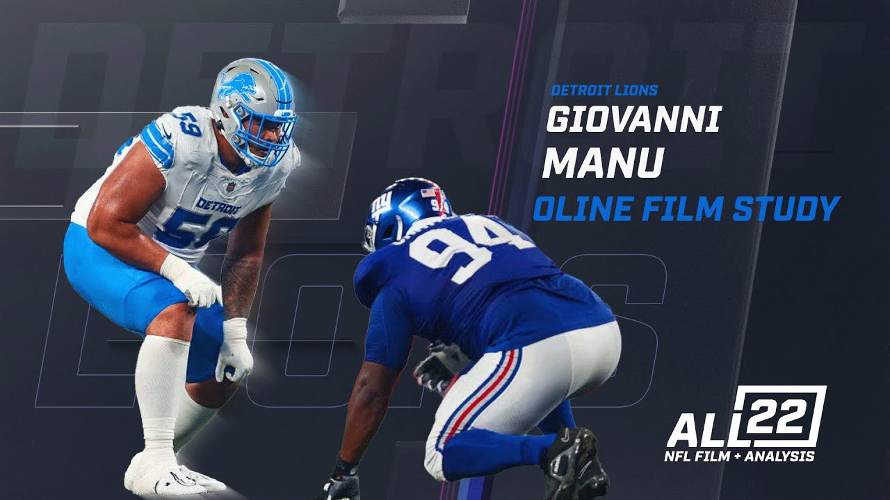 DID GIOVANNI MANU MAKE STRIDES DURING THE PRESEASON? LIONS FILM STUDY # ...