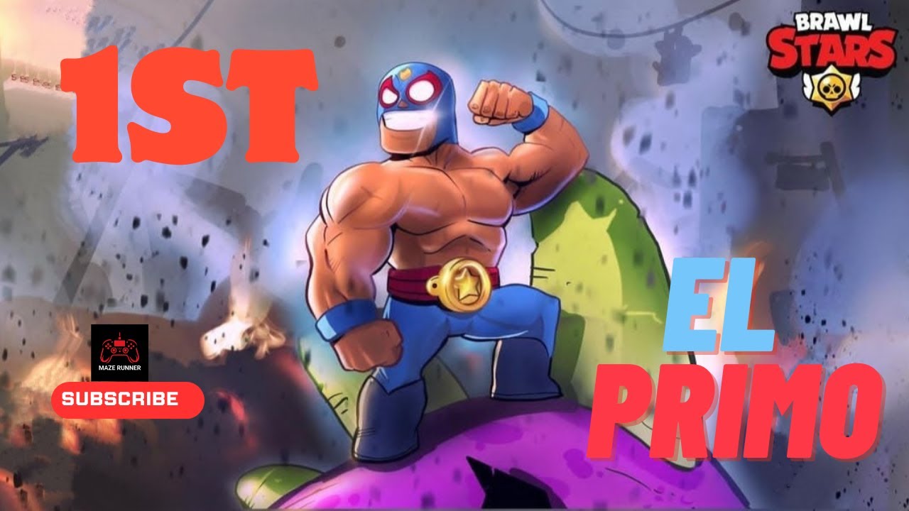 Rank Push with El Primo | Brawl Stars | Maze Runner @BrawlStars - YouTube
