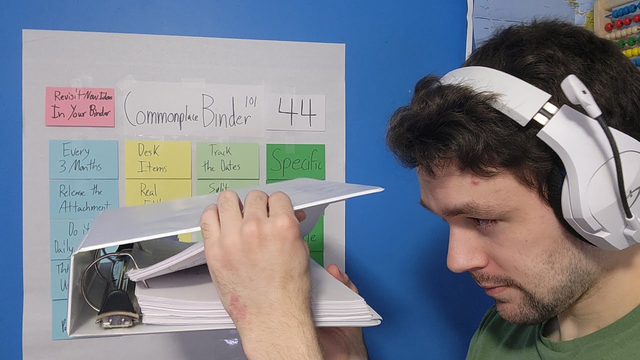 Revisit New Ideas In Your Binder - YouTube