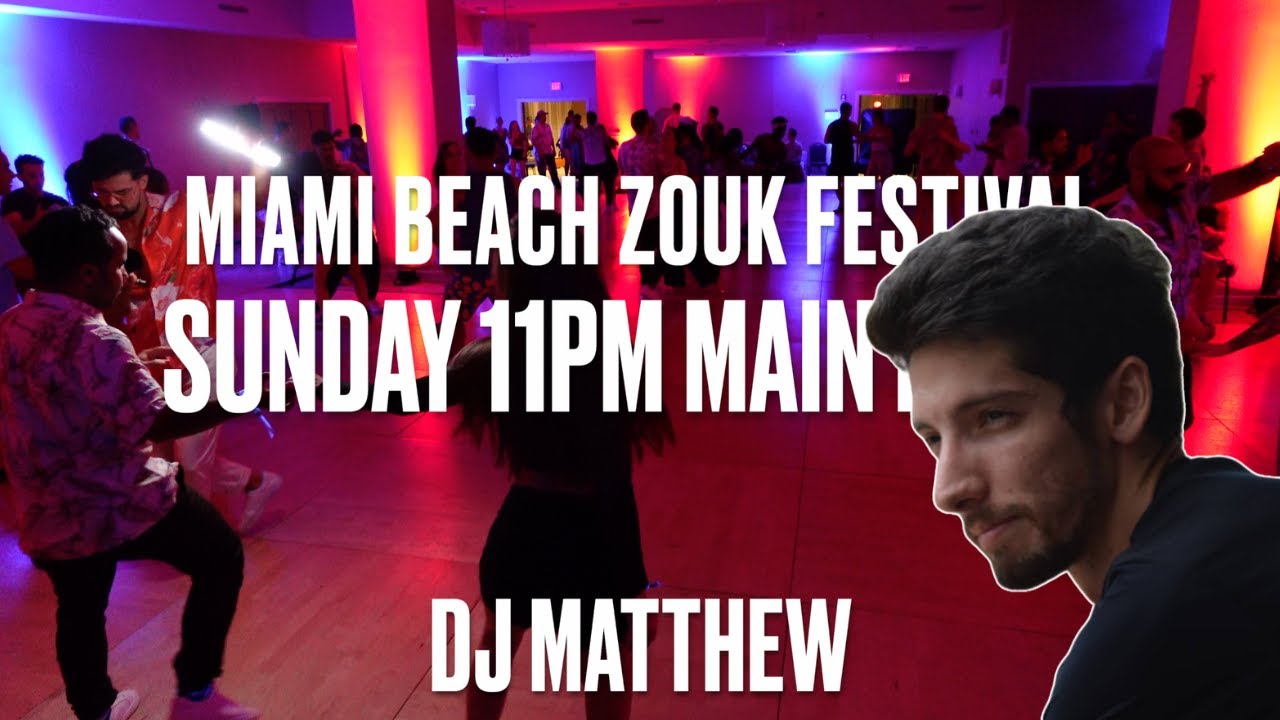 11PM Sunday Main Room @Miami Beach Zouk Festival - YouTube