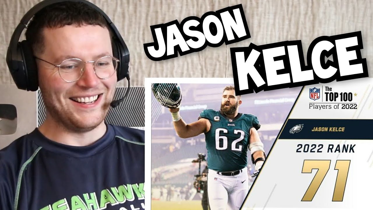 Rugby Player Reacts to JASON KELCE (Philadelphia Eagles, C) #71 NFL Top ...