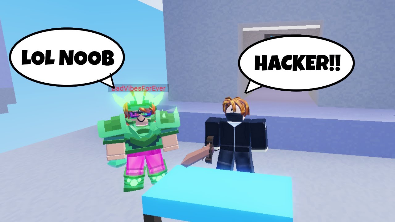 Imagine Hacking... (Roblox Bedwars) - YouTube