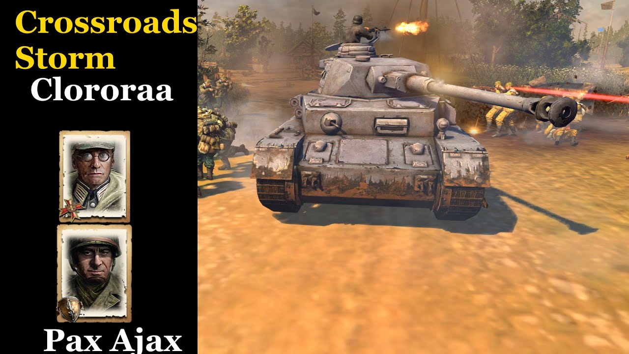 [CoH2][WM v USF] Propagandacast #3548 Clororaa v Pax Ajax - YouTube