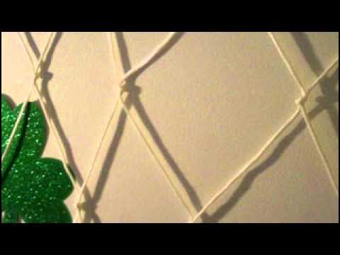 How to make an easy net using paracord... - YouTube
