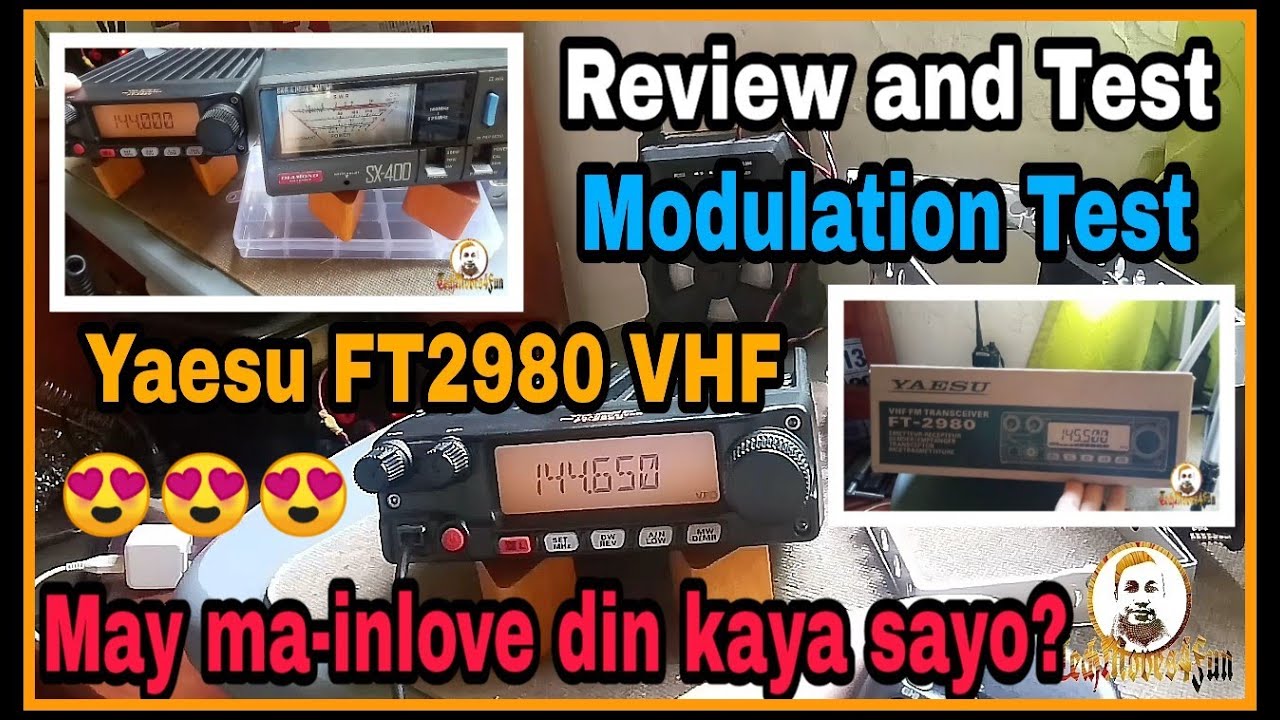 Yaesu FT2980 VHF Base Radio | Review, SWR Test, Modulation Test | May ...