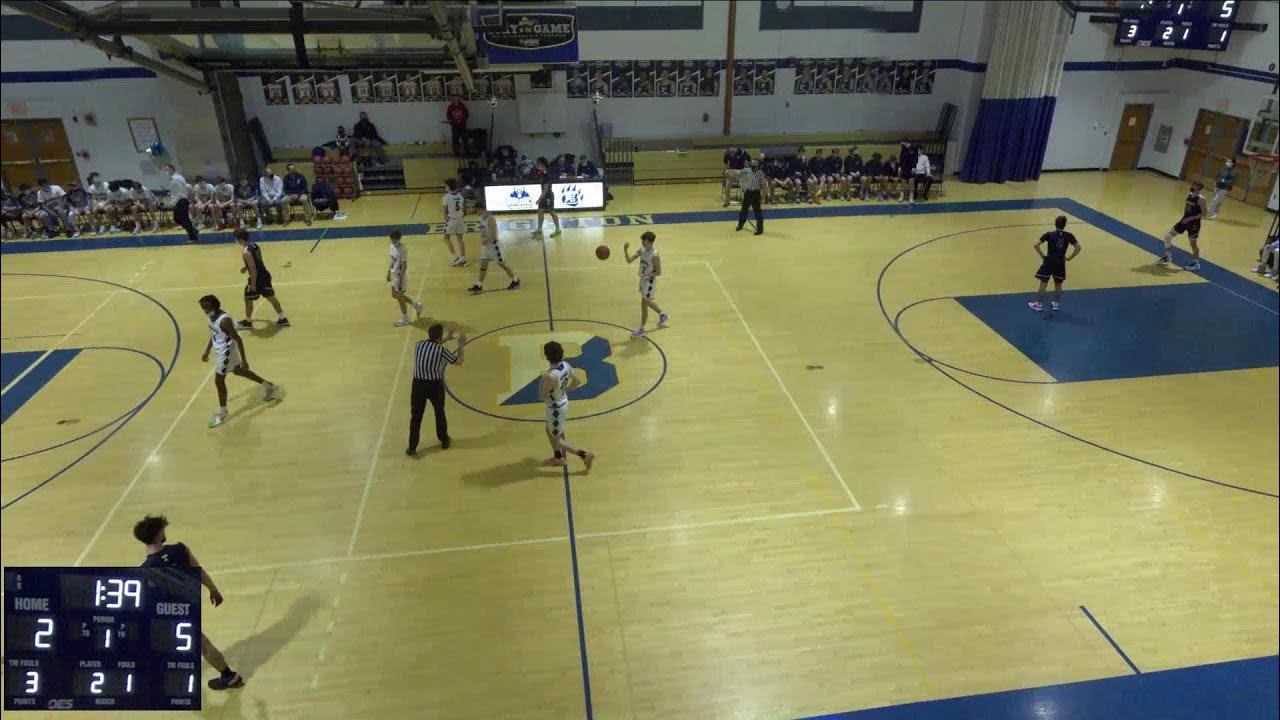 Brighton High School vs. Webster-Thomas JV Mens' Basketball - YouTube