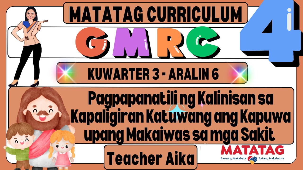 MATATAG GMRC4 Grade4 Quarter3 Lesson 6 Pagpapanatili ng Kalinisan sa ...