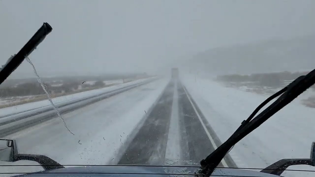 First Snow Drive of the 2022/2023 Season.. Hwy 40 and Interstate 80 ...