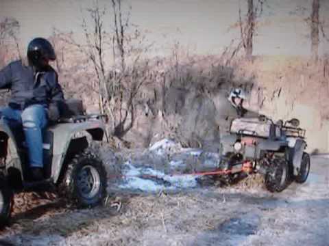 TigerTail Retractable Tow System - Used to Anchor your ATV or UTV while ...