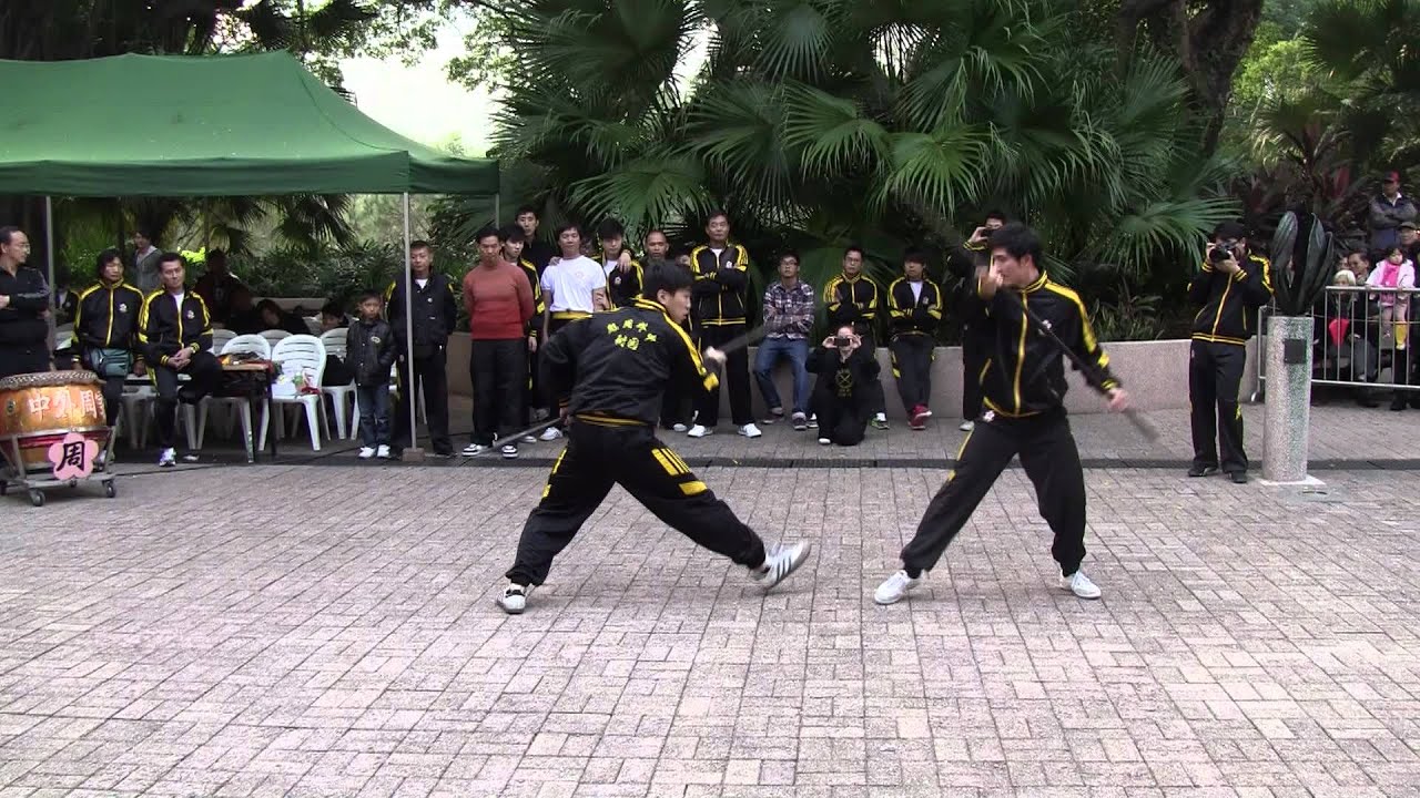Choy Gar Kung Fu Stav mot Stav - YouTube