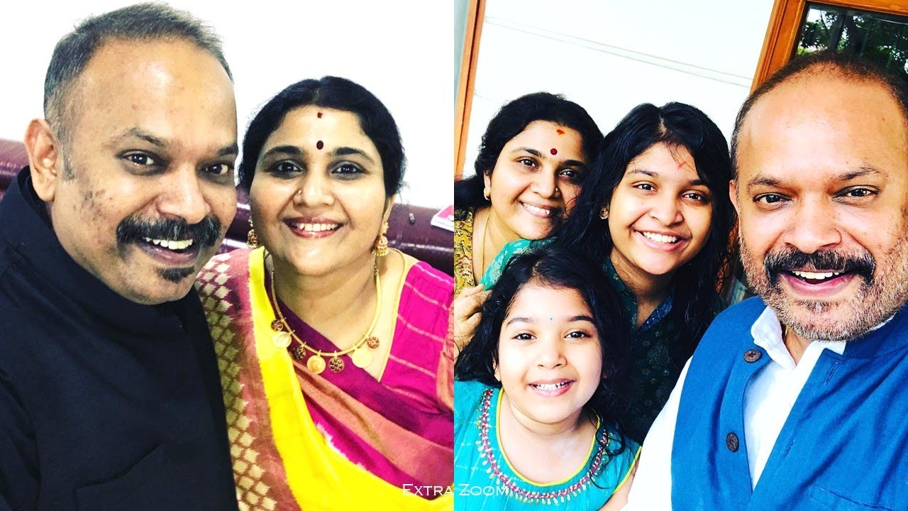 Director Venkat Prabhu Childhood & Family | With Wife, 2 Daughters ...