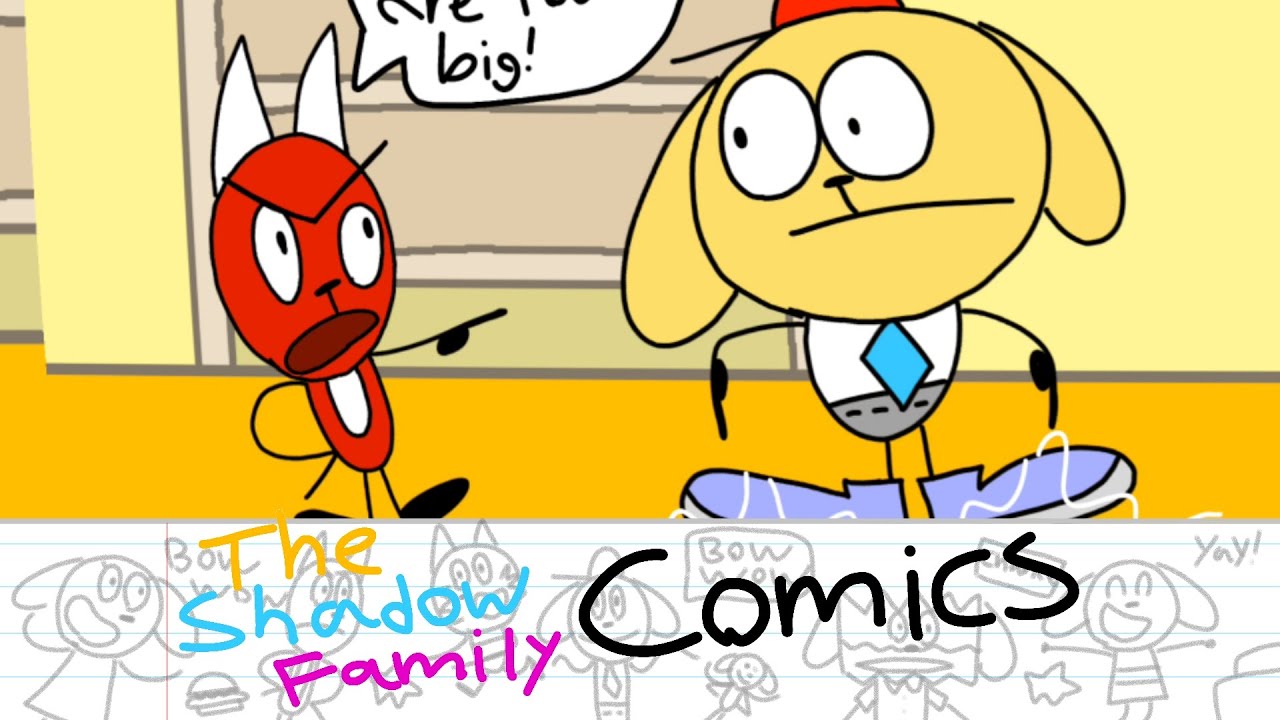 Shadow Family Comic - Mr. Shadow's New Shoes - YouTube