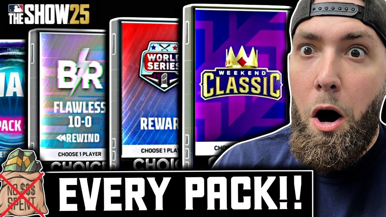 I Opened EVERY Weekend Classic Pack! NEW World Series Rewards In MLB ...