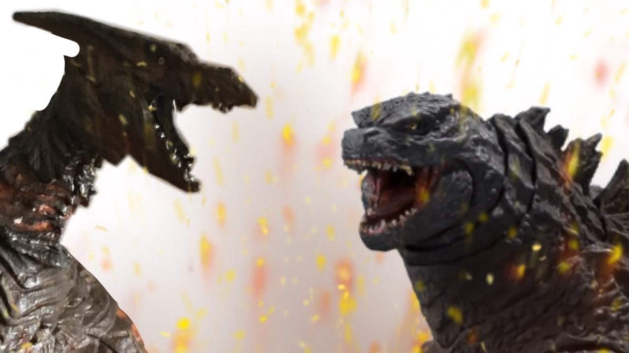 Godzilla vs Rodan |Stop Motion Battle| - YouTube