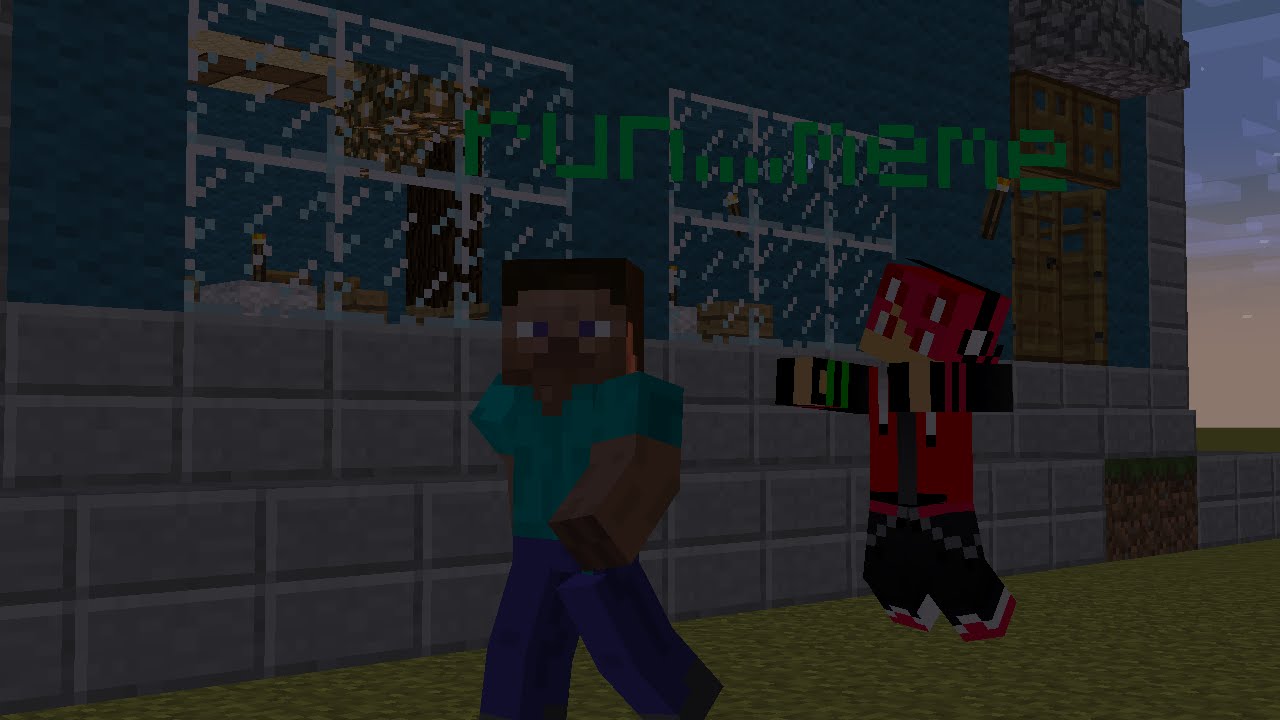 run..........meme (minecraft edition) - YouTube