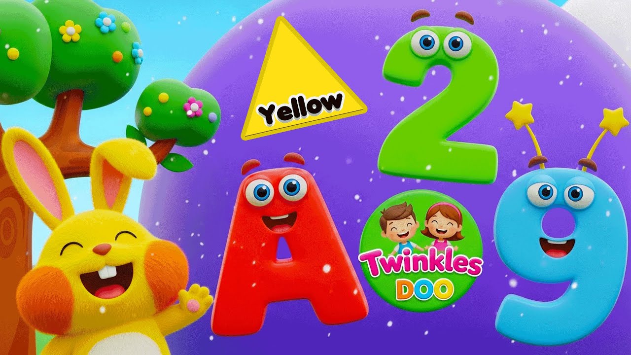 🌟 Learn ABC 123 Colors Shapes and More 🌈 | Baby Learning Videos For 2 ...