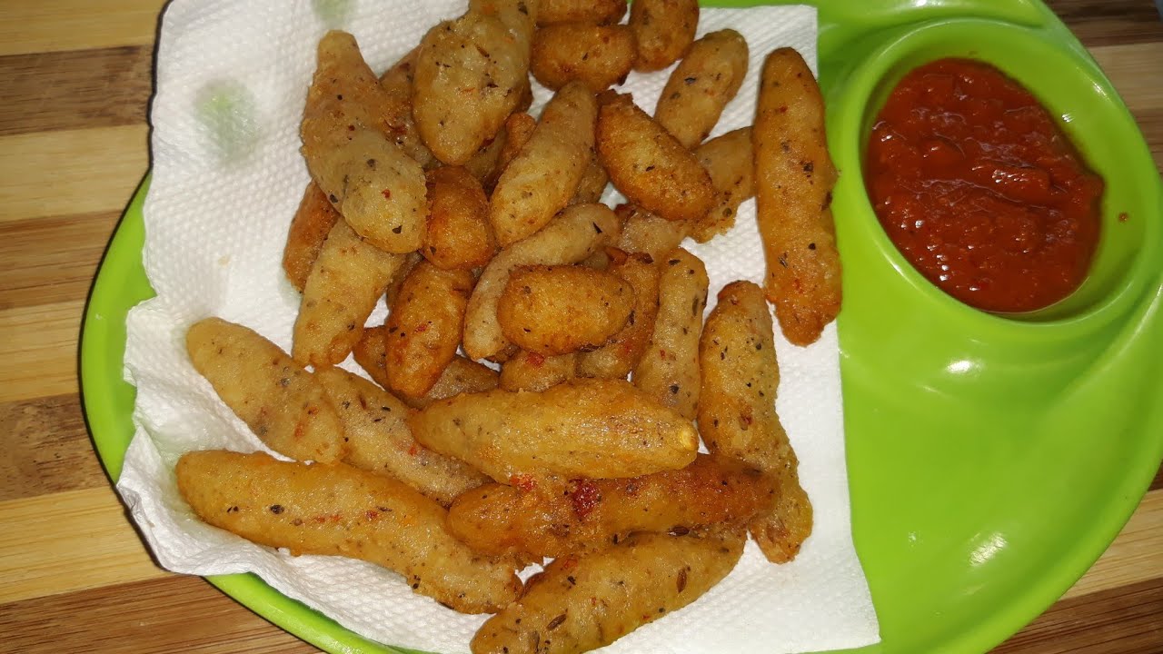 Semolina finger fries - YouTube