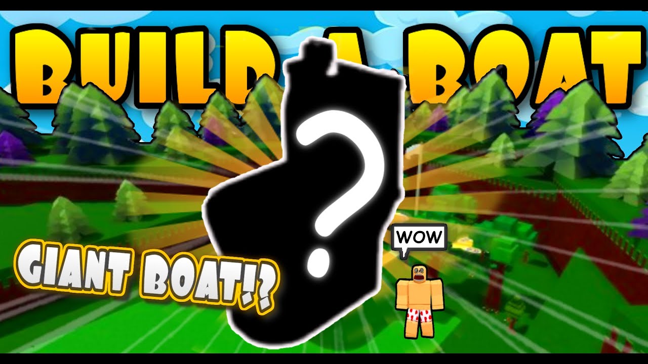 This BOAT is So BIG... It Might DESTROY Build A Boat! 😱 - YouTube