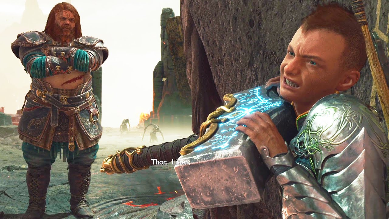 Thor Doesn't Forgive Atreus For Killing His Son Modi - God Of War ...
