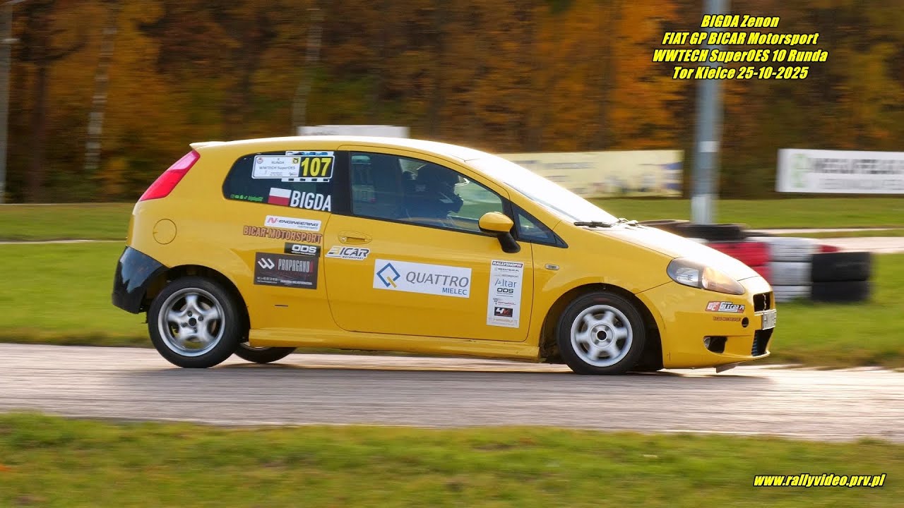 BIGDA Zenon - FIAT GP BICAR Motorsport - WWTECH SuperOES 10 Runda Tor ...