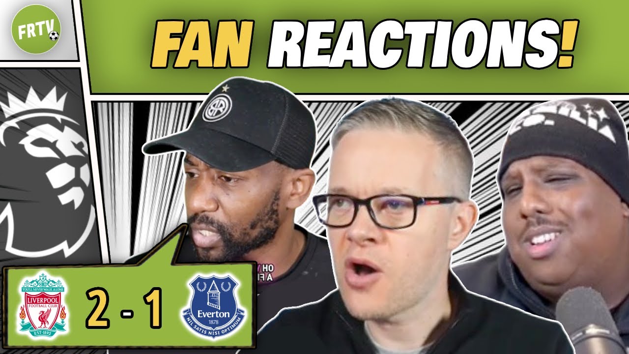 😭 CRYING EVERTON FANS & LIVERPOOL HATERS GUTTED AFTER 2-1 WIN ...