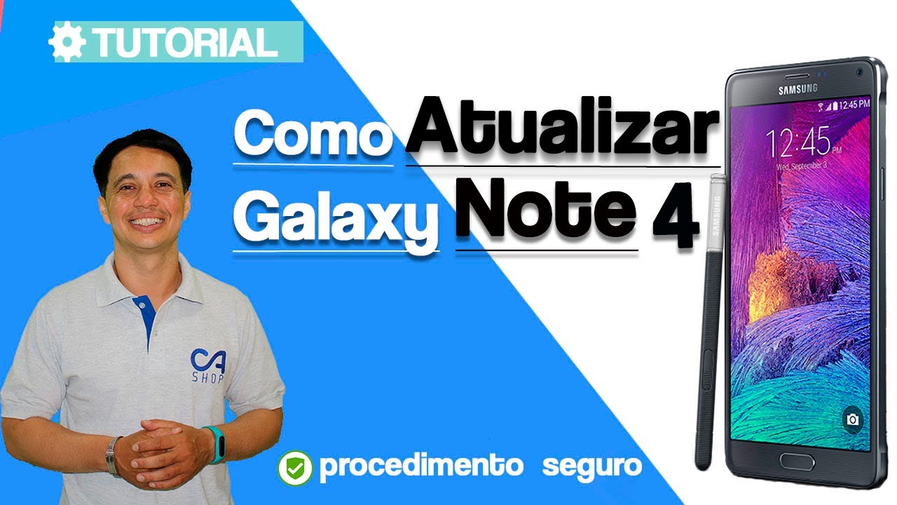 Como Atualizar Galaxy Note 4 (SM-N910A) para Android 6.0.1 - YouTube