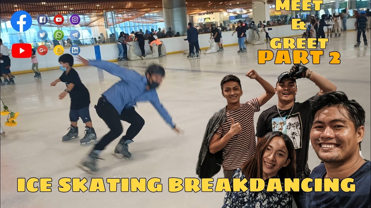 A day in sugbo ICE SKATING sa SM SEASIDE - YouTube