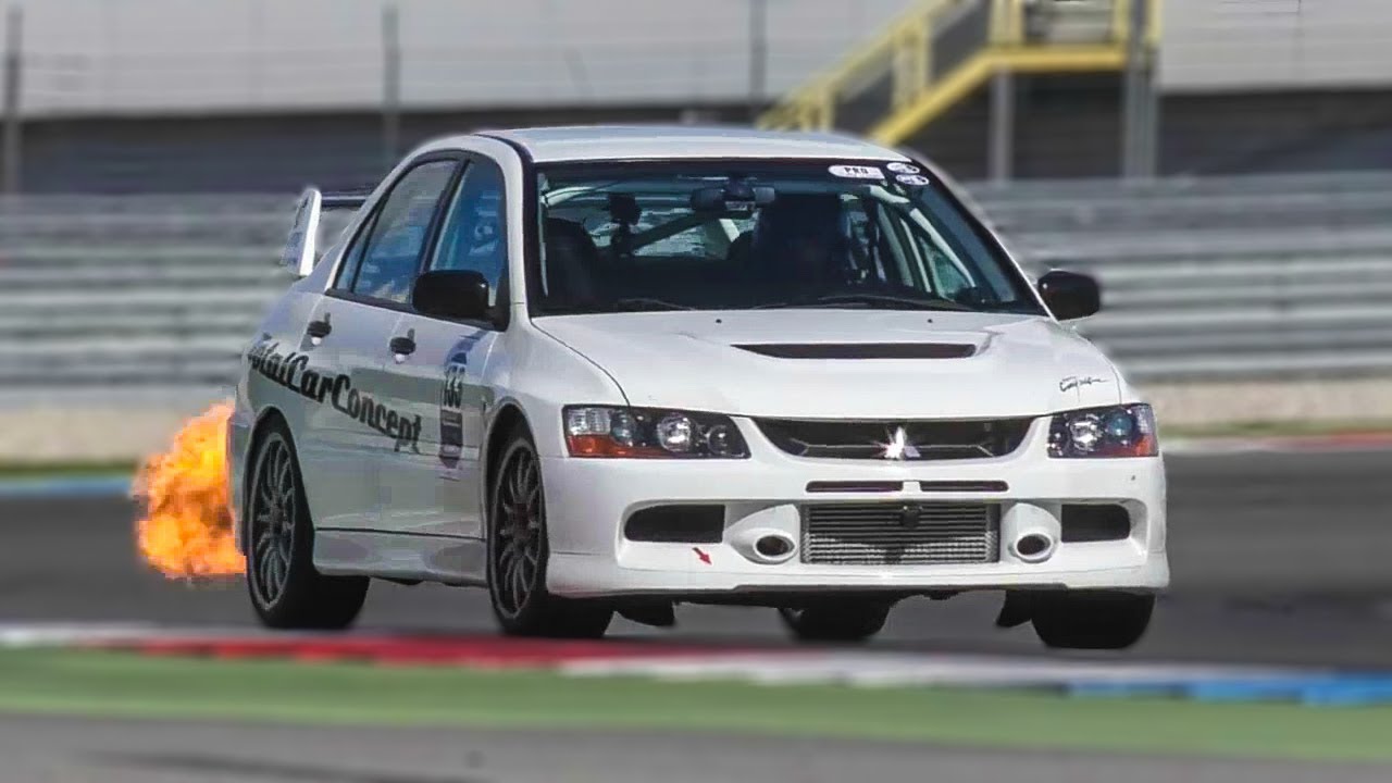 BEST OF Mitsubishi Evo Compilation 2018! - YouTube