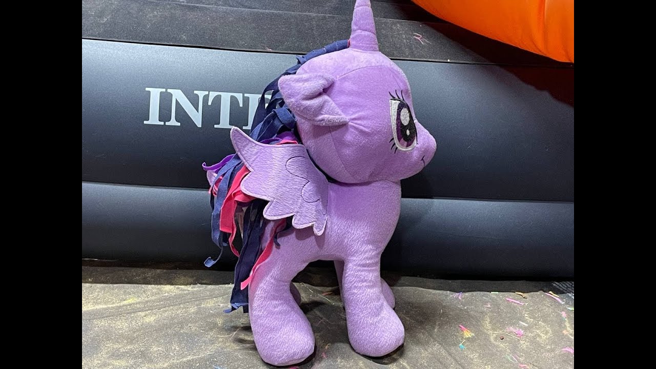 Destroy Stuffed Animal My Little Pony Twilight Sparkle Complete ...