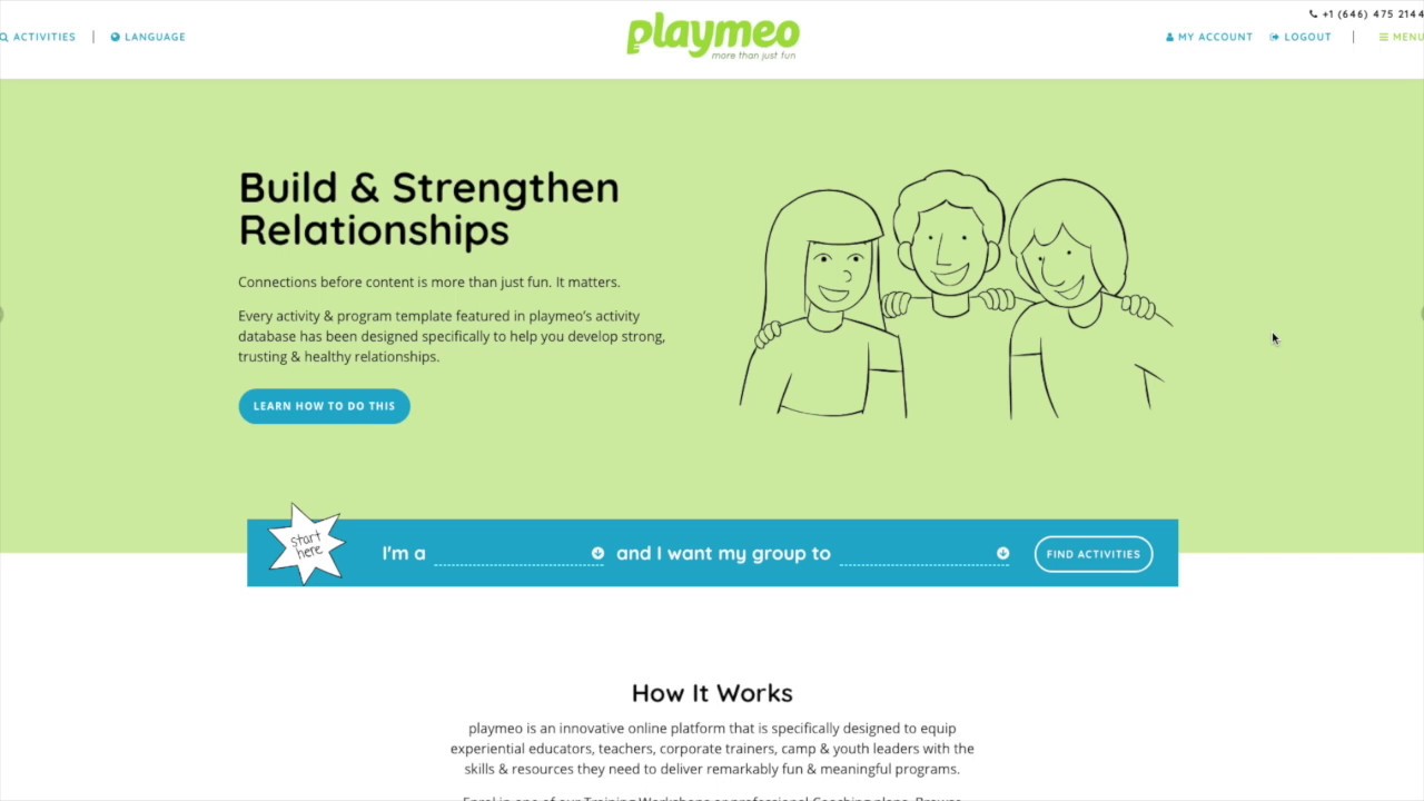 Introduction to playmeo's Group Games & Activity Database - YouTube