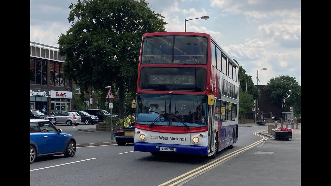 National Express West Midlands 4125 Y716 TOH Alexander ALX400/Dennis ...
