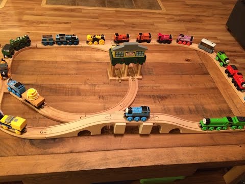Thomas Wooden Railway Engines - Enhanced Collection