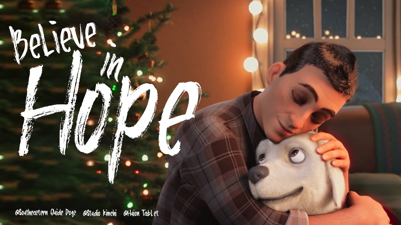 Believe in Hope | Hopeful Christmas（Behind-The-Scenes）#huion # ...