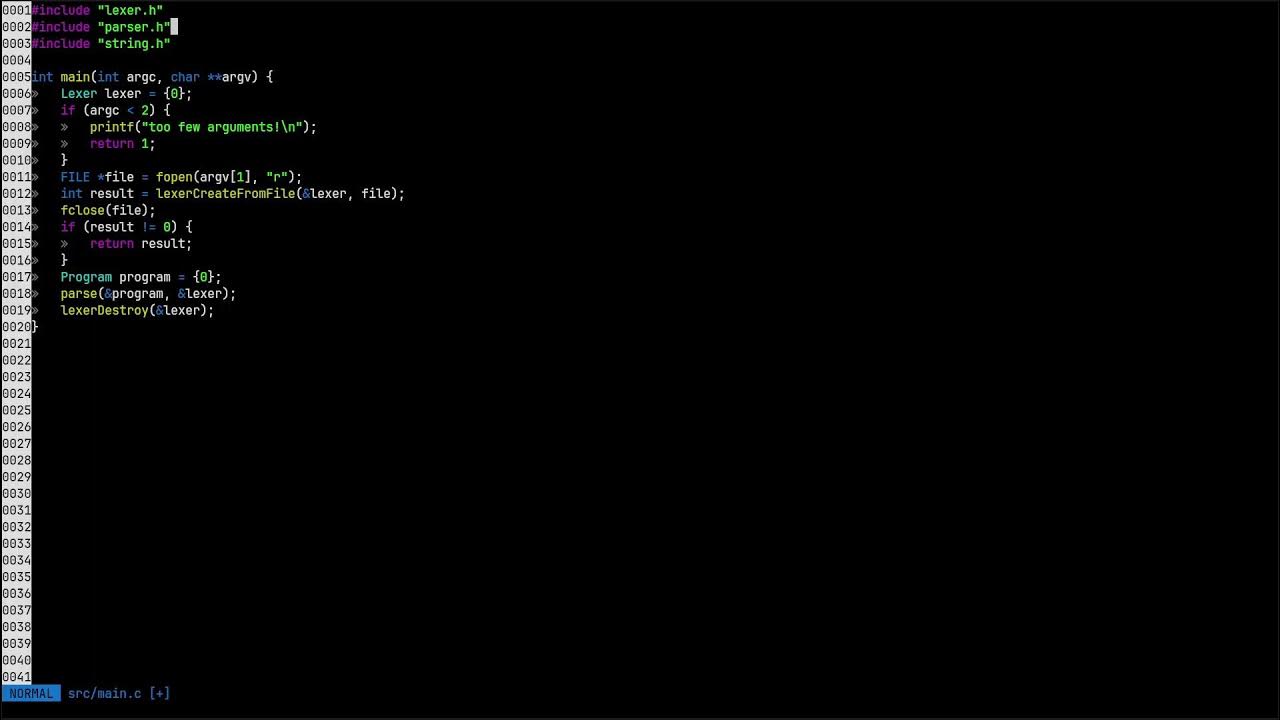 Writing an interpreter from scratch, part 5: parsing primary expressions - YouTube